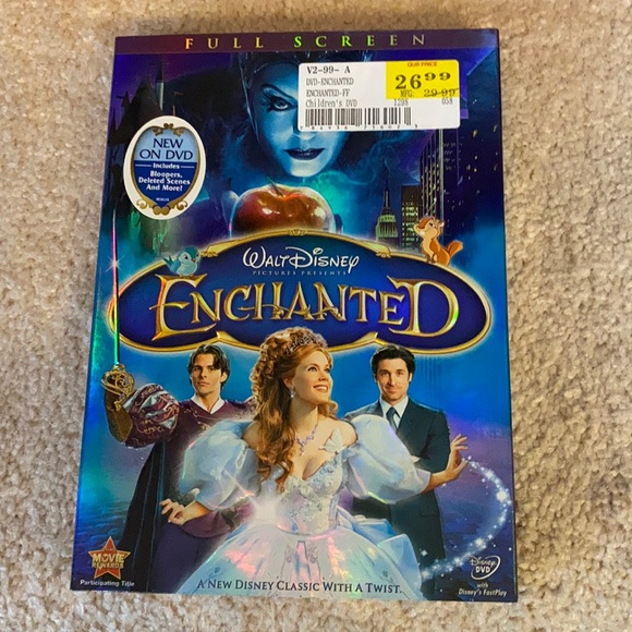 Disney | Media | Disneys Enchanted Dvd | Poshmark
